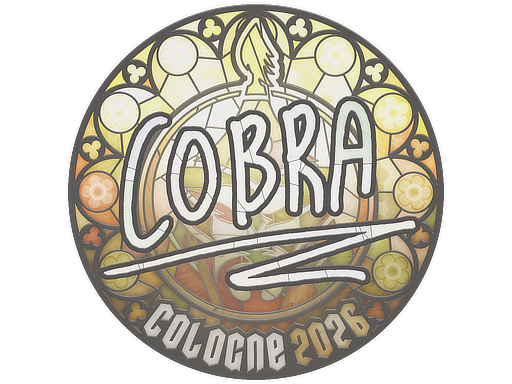 Sticker | cobra | Cologne 2026 | CS2 Market Stats & Analysis
