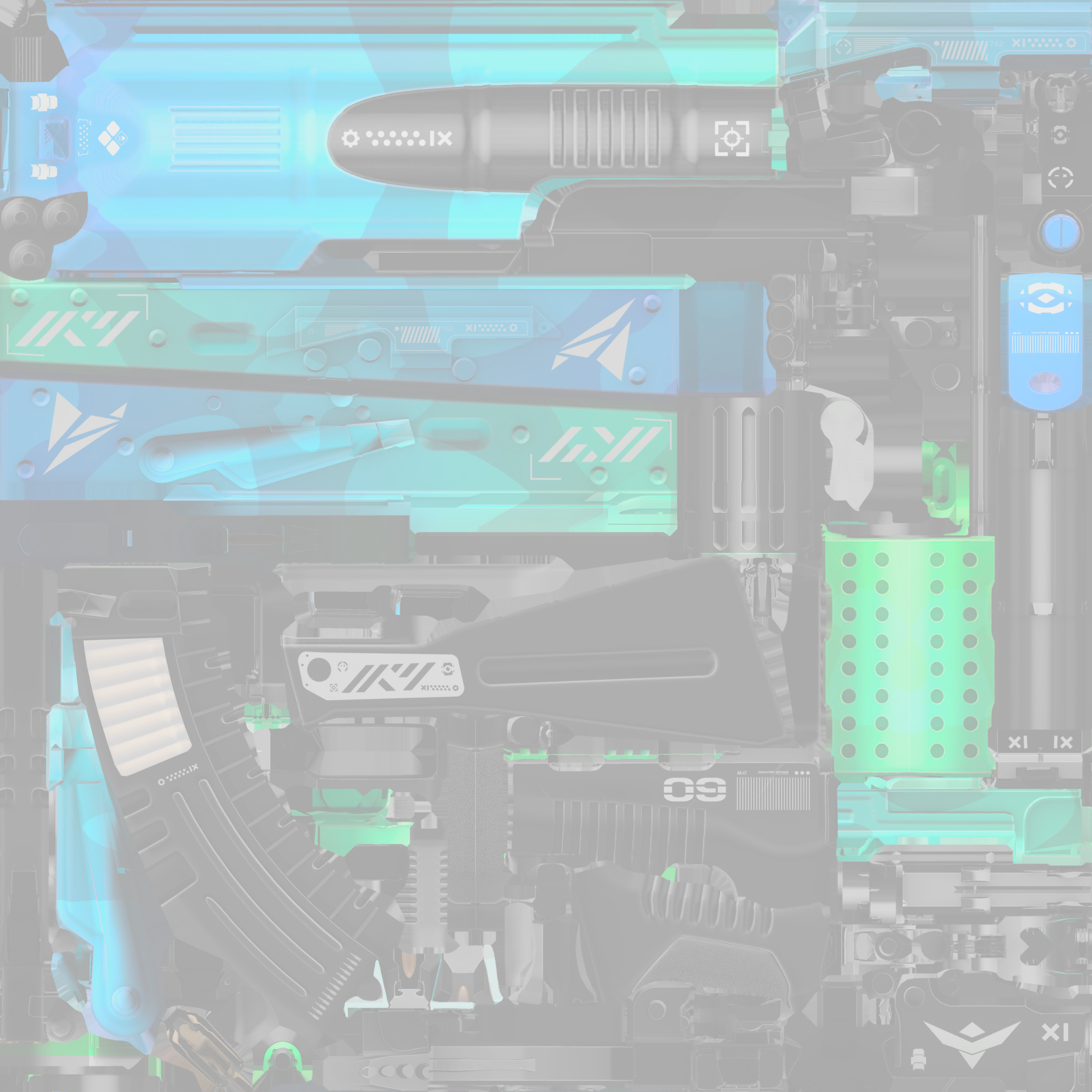 AK-47 | Ice Coaled | CS2 Market Stats & Analysis